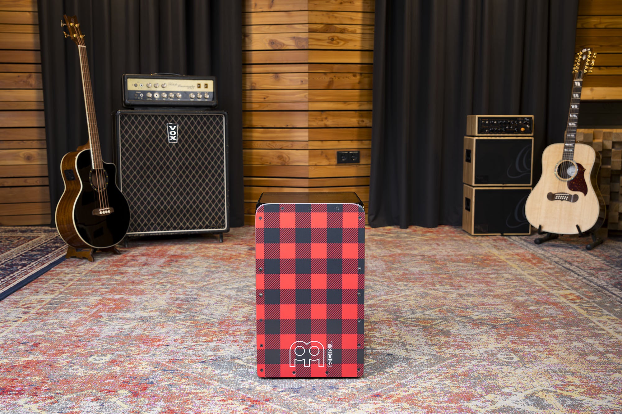 MEINL Percussion Headliner® Series String Cajon - Lumberjack HCAJ3LJ ...