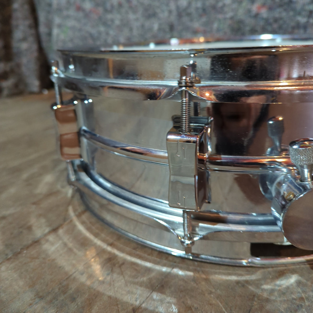 Sonor Champion Snare Drum w/ stopwatch throw | Snare Drums – Bertha Drums